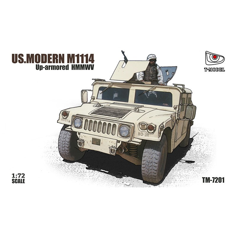 1/72 U.S. Modern M1114 Up-armored HMMWV