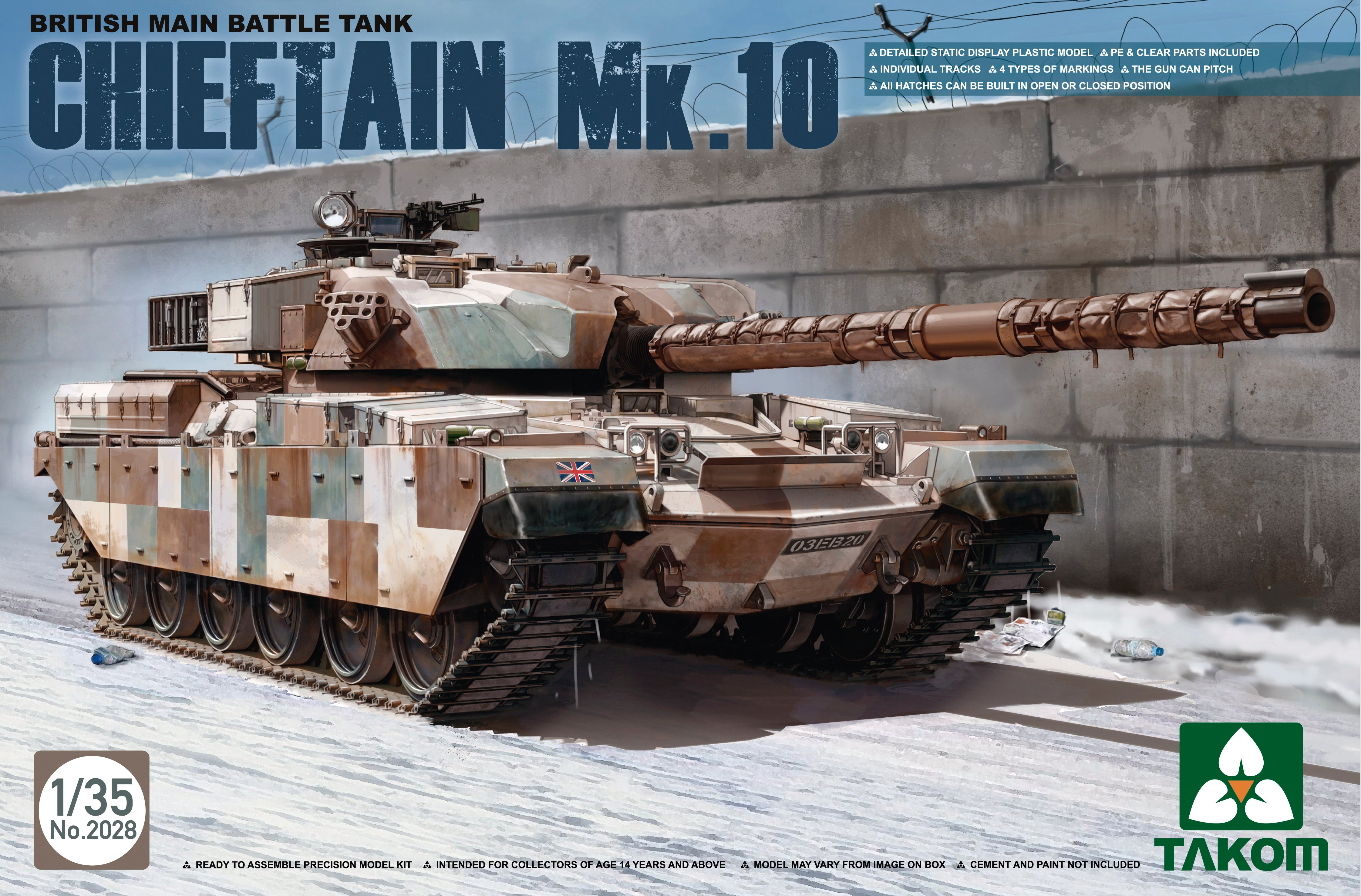 Tanque Chieftain Mk.10 | RamScale